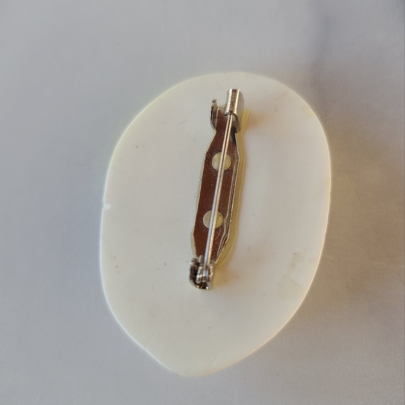 Jewelry | Vintage Plastic Masquerade Brooch | Poshmark